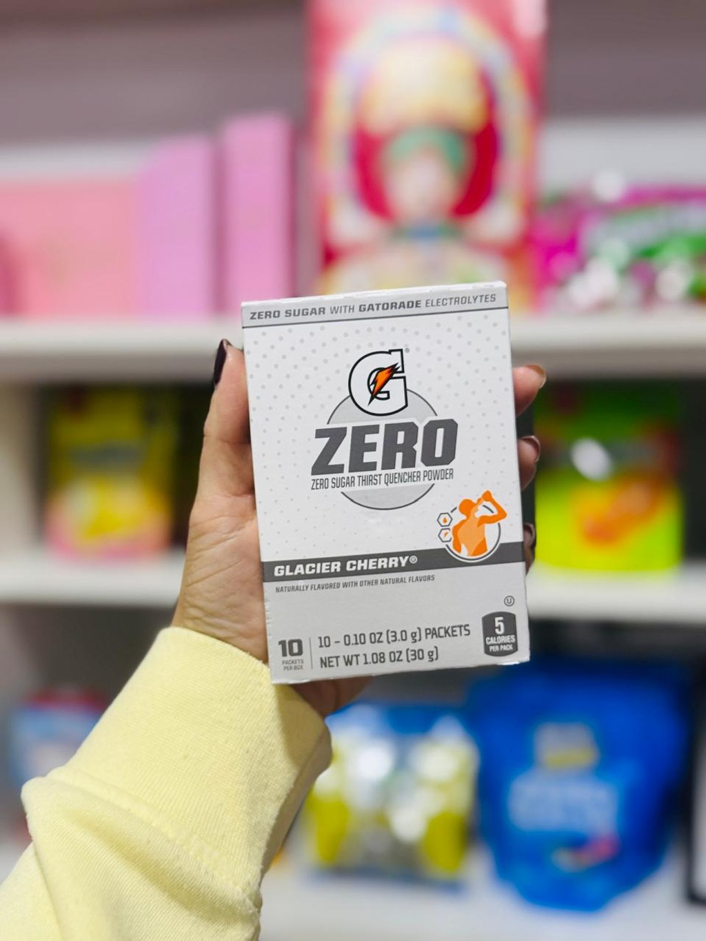 Gatorade G Zero Powder Glacier Cherry - Get The Magic